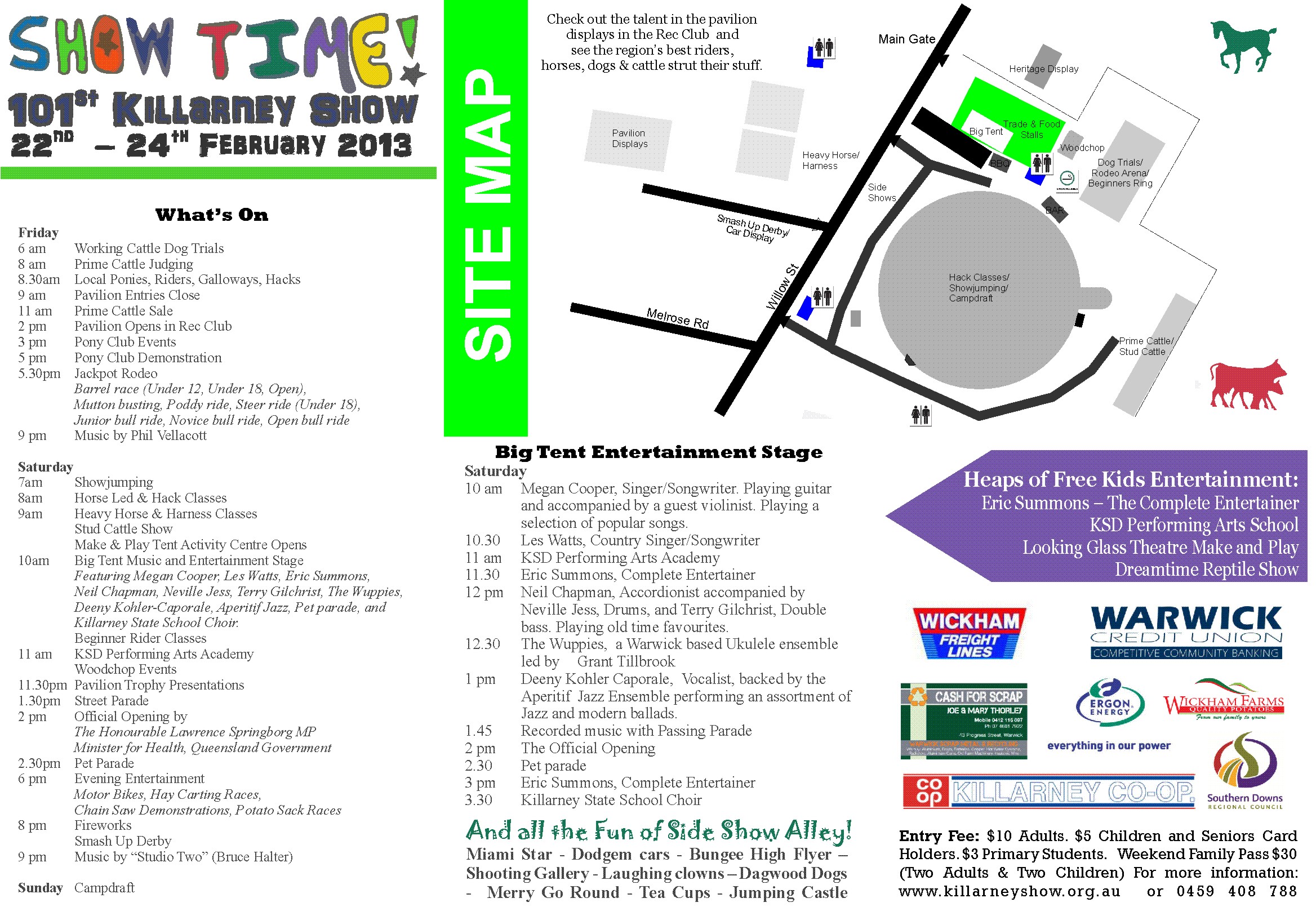 Killarney Show Programme 2013